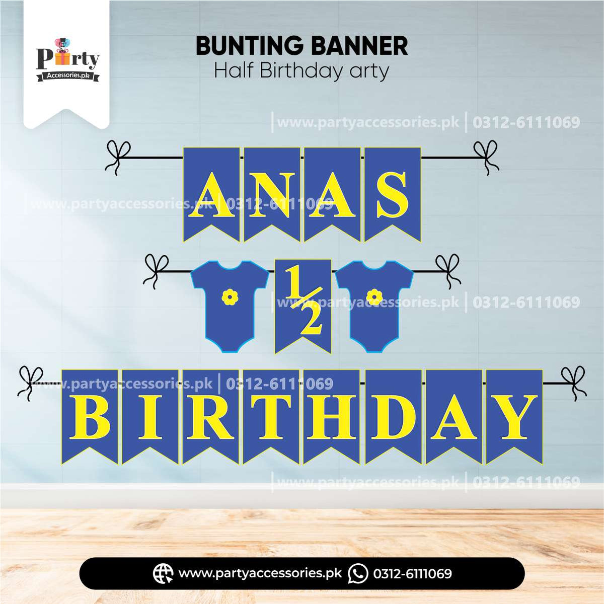 Half Birthday (boy) – PartyAccessories.pk