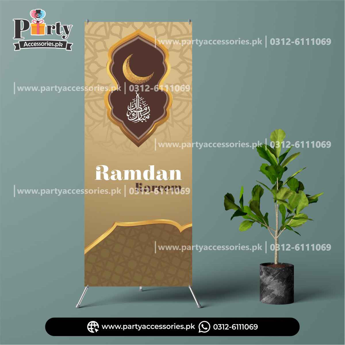 Welcome Standee for Ramadan Decoration Party – PartyAccessories.pk