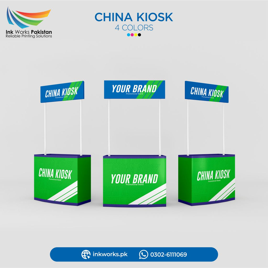 Corporate display Kiosk - Promotional table | InkWorks ...