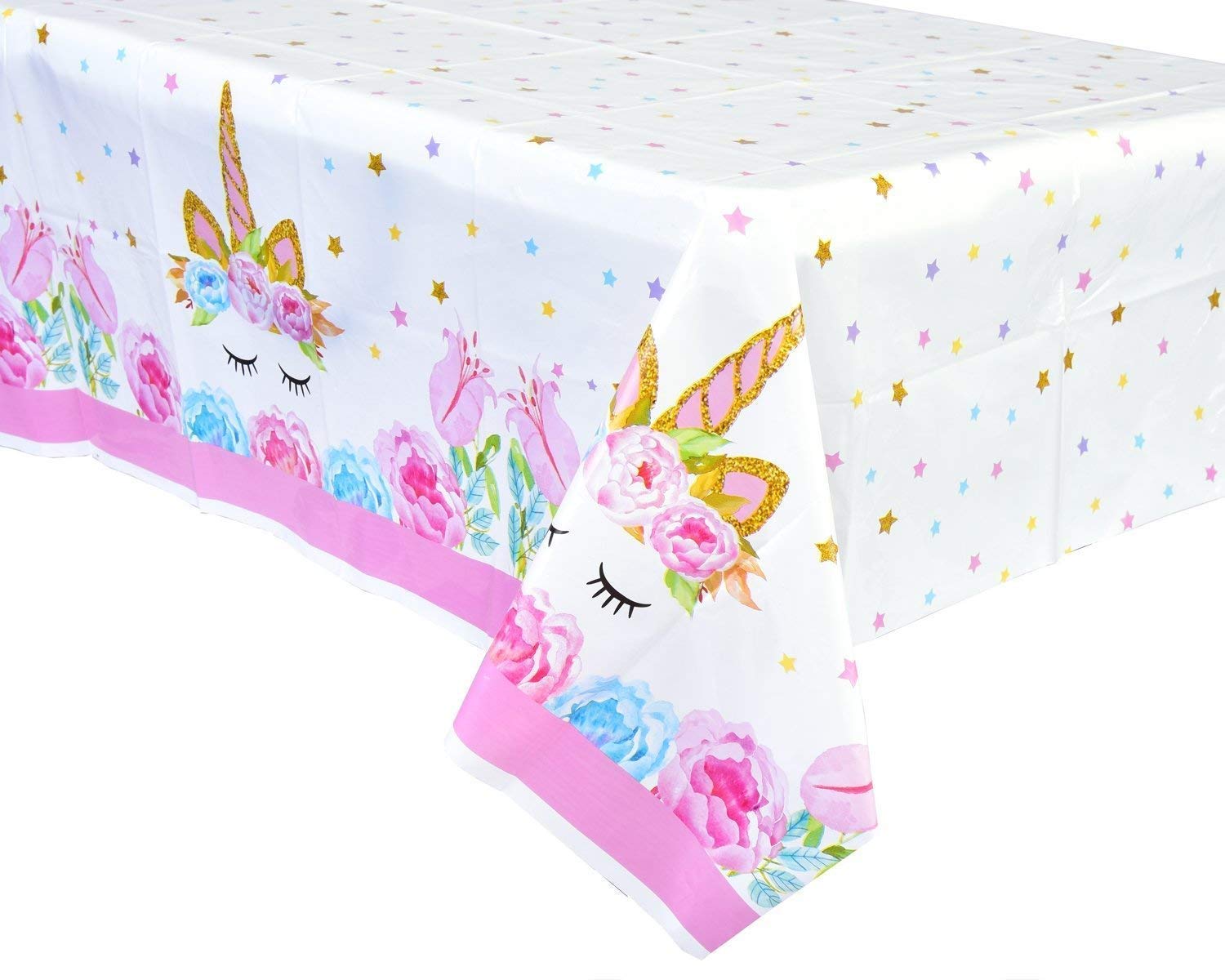 Unicorn Birthday theme table top sheet decoration – PartyAccessories.pk