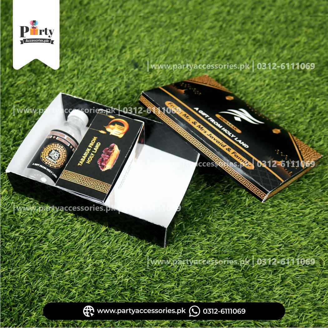 Customized Hajj Tabaruk formal box Packaging | corporate boxes ...