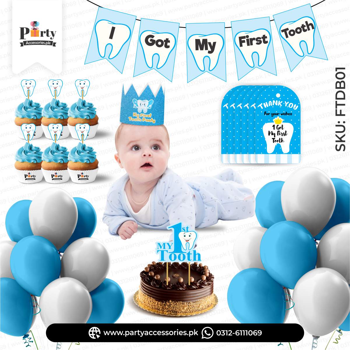 First tooth celebration set for boy - Budget Friendly deal ...