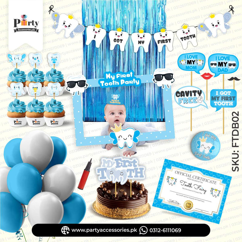 First Tooth Party (Boy) – PartyAccessories.pk