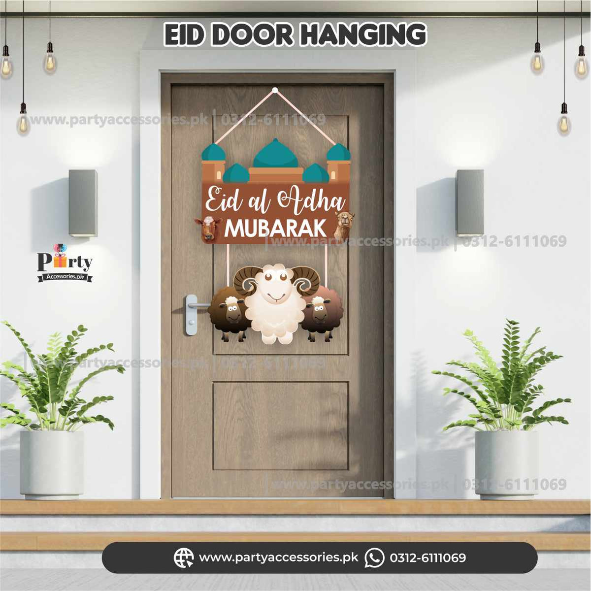 Eid al Adha wall decoration hanging – PartyAccessories.pk