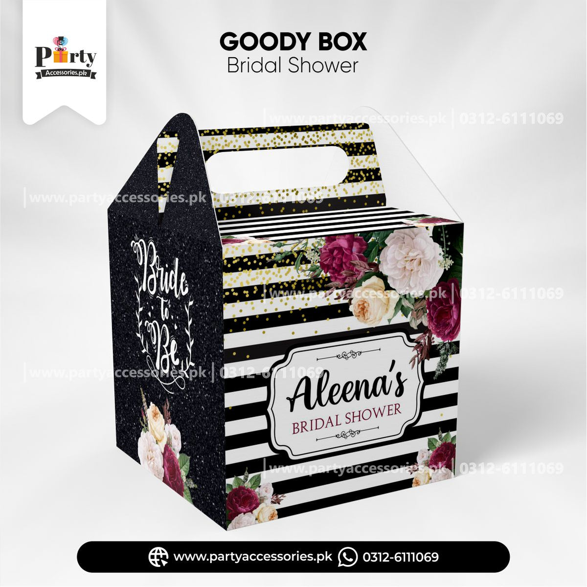 Bridal shower celebrations ideas | Customized giveaway Favor / Goody ...