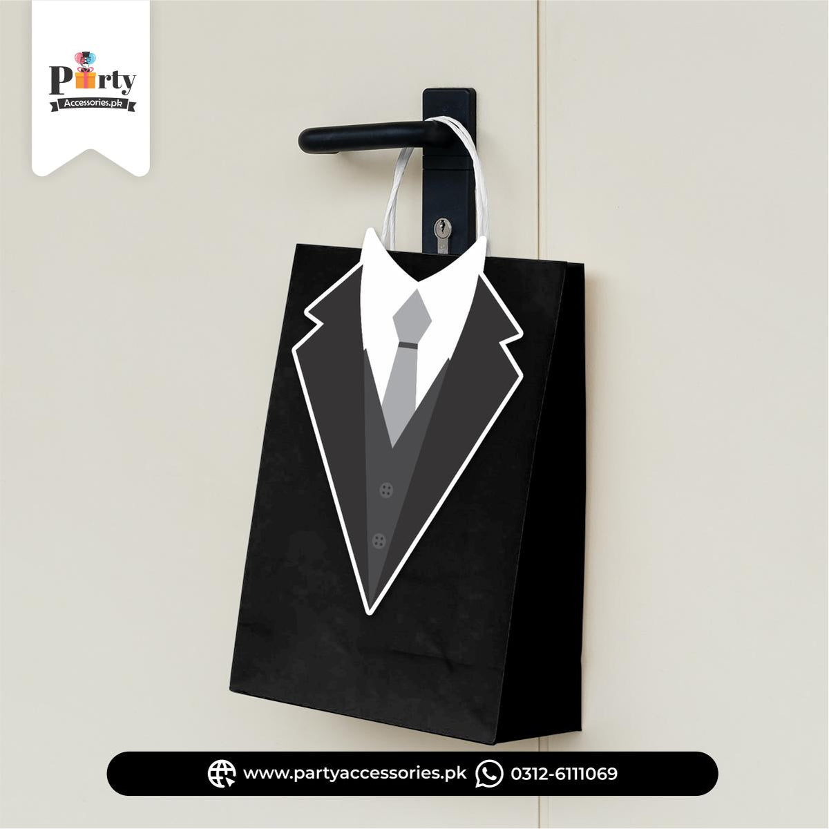 Little Man Birthday Goody Bags | 6-Pack Premium Party Favors ...