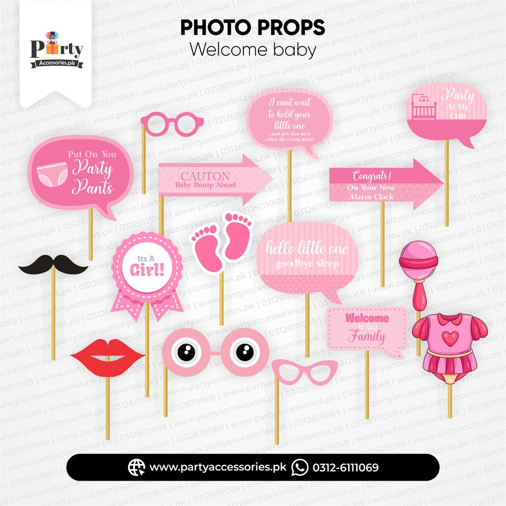 Welcome baby (Girl) – PartyAccessories.pk