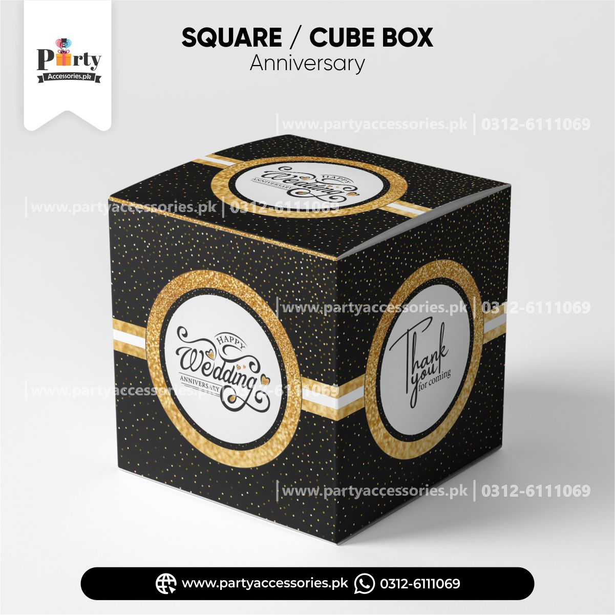 Wedding anniversay table decorations | Customized small cube boxes ...