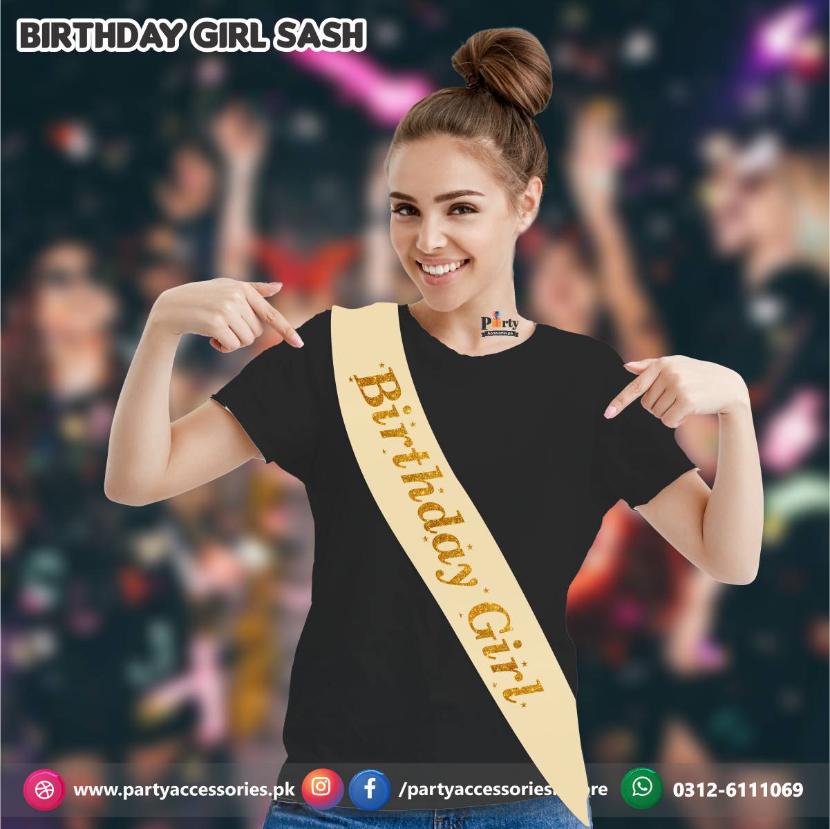 Birthday Girl sash | Bday girl sashes in assorted colors ...