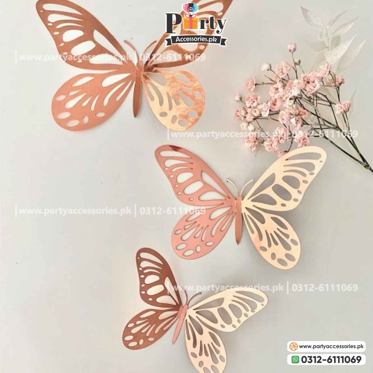 3D butterfly cutouts for home or party decoration DIY crafting ...