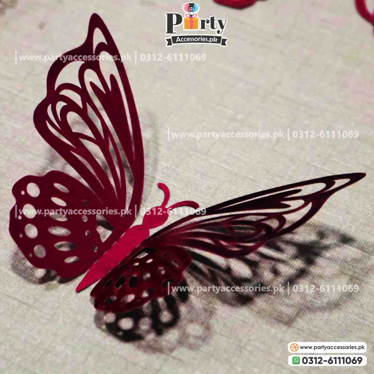 3D butterfly cutouts for home or party decoration DIY crafting ...