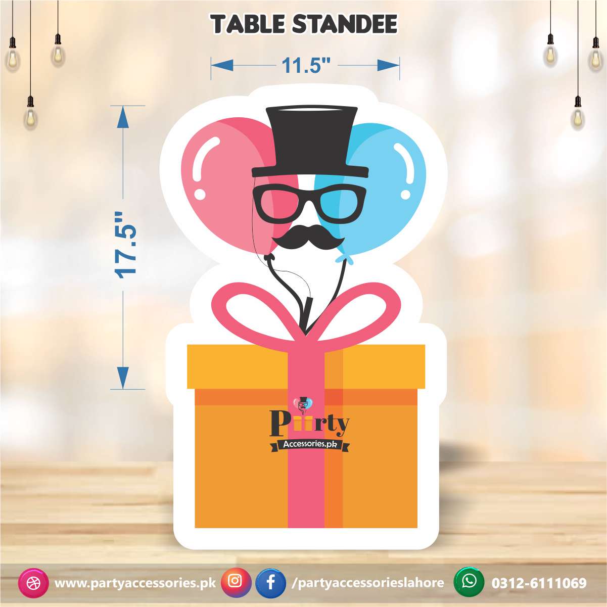 Customized Standing Cutouts – PartyAccessories.pk