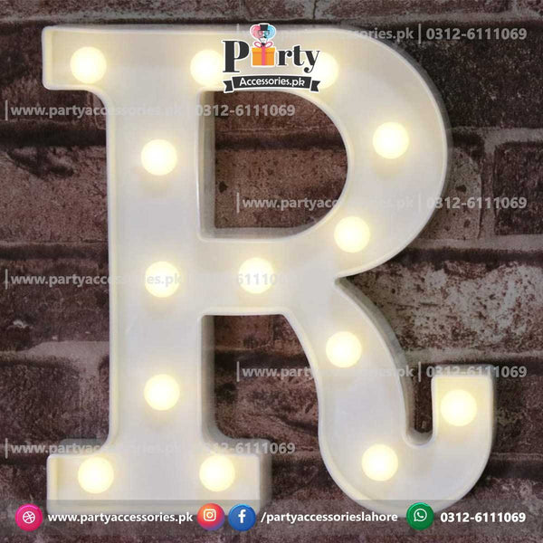 LED letters | Marquee LED Alphabets A to Z light up letters ...
