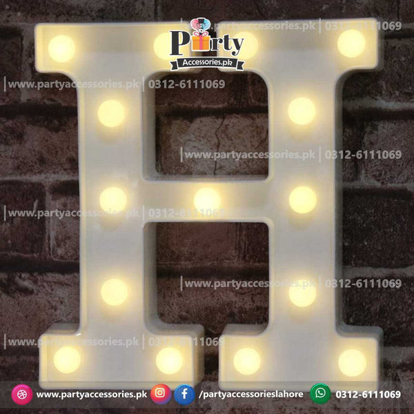 LED letters | Marquee LED Alphabets A to Z light up letters ...