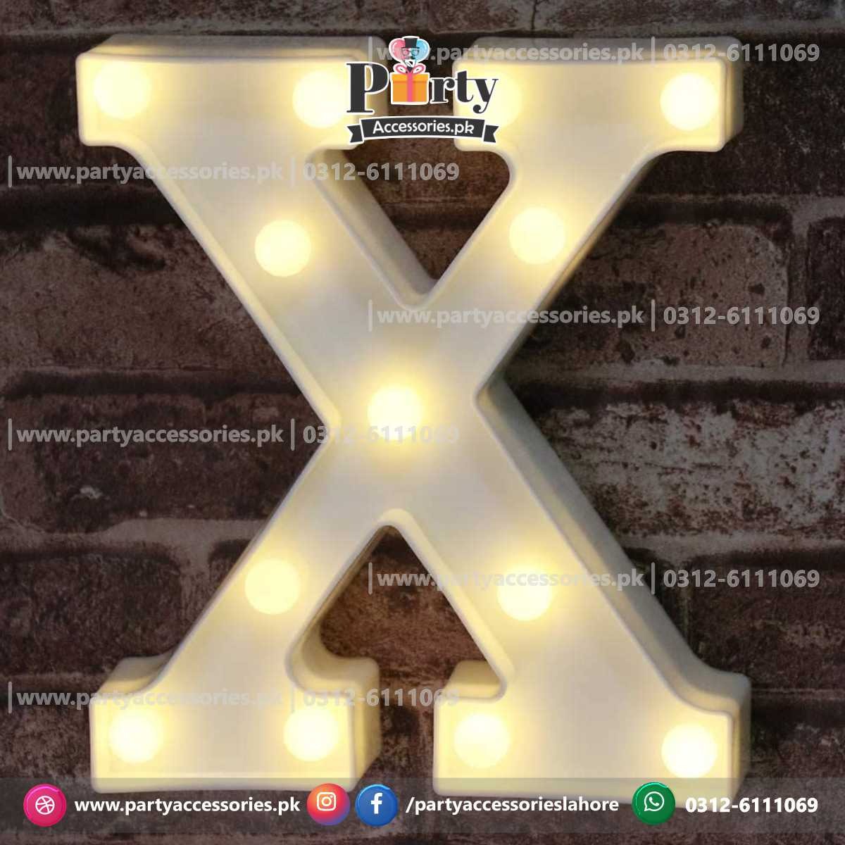 LED letters | Marquee LED Alphabets A to Z light up letters ...