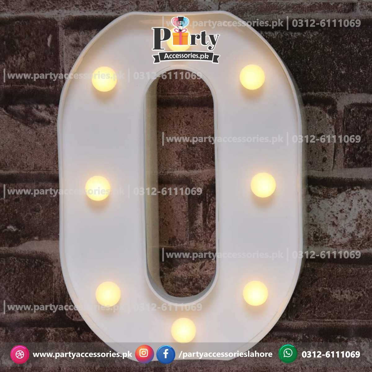 LED letters | Marquee LED Alphabets A to Z light up letters ...