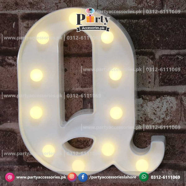 LED letters | Marquee LED Alphabets A to Z light up letters ...
