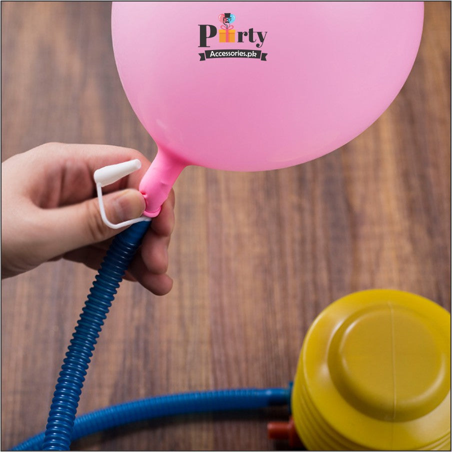 Air filler foot pump | Balloons inflator manual foot pump multipurpose ...