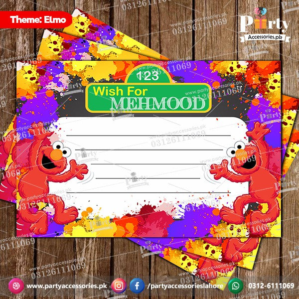 Elmo Birthday Card Printable Template Elmo Coloring Activity Sheet