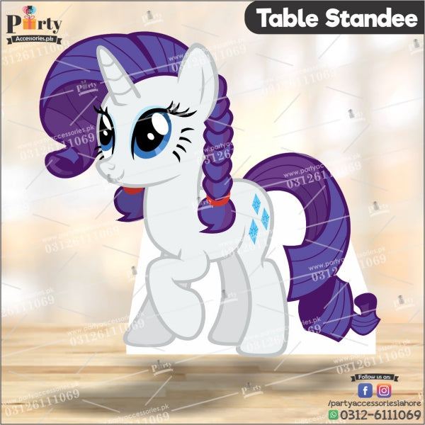 Customized Little Pony theme Table standing character cutouts ...