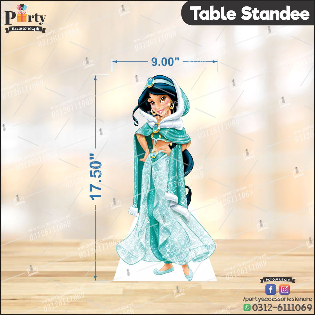 Customized Aladdin Princess theme Table standing character cutouts ...